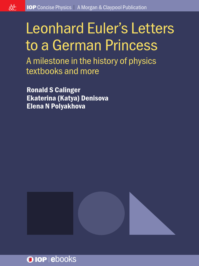 Leonhard Euler's Letters To A German Princess | PDF | René Descartes ...