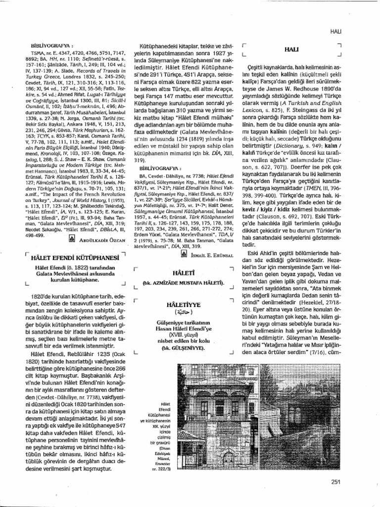 Halet Efendi Kutuphanesi - c.15 | PDF