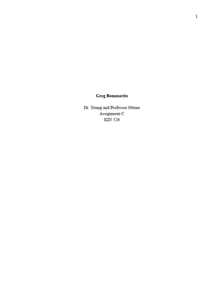 Assignment C | PDF | Behavior Modification | Behavioural Sciences