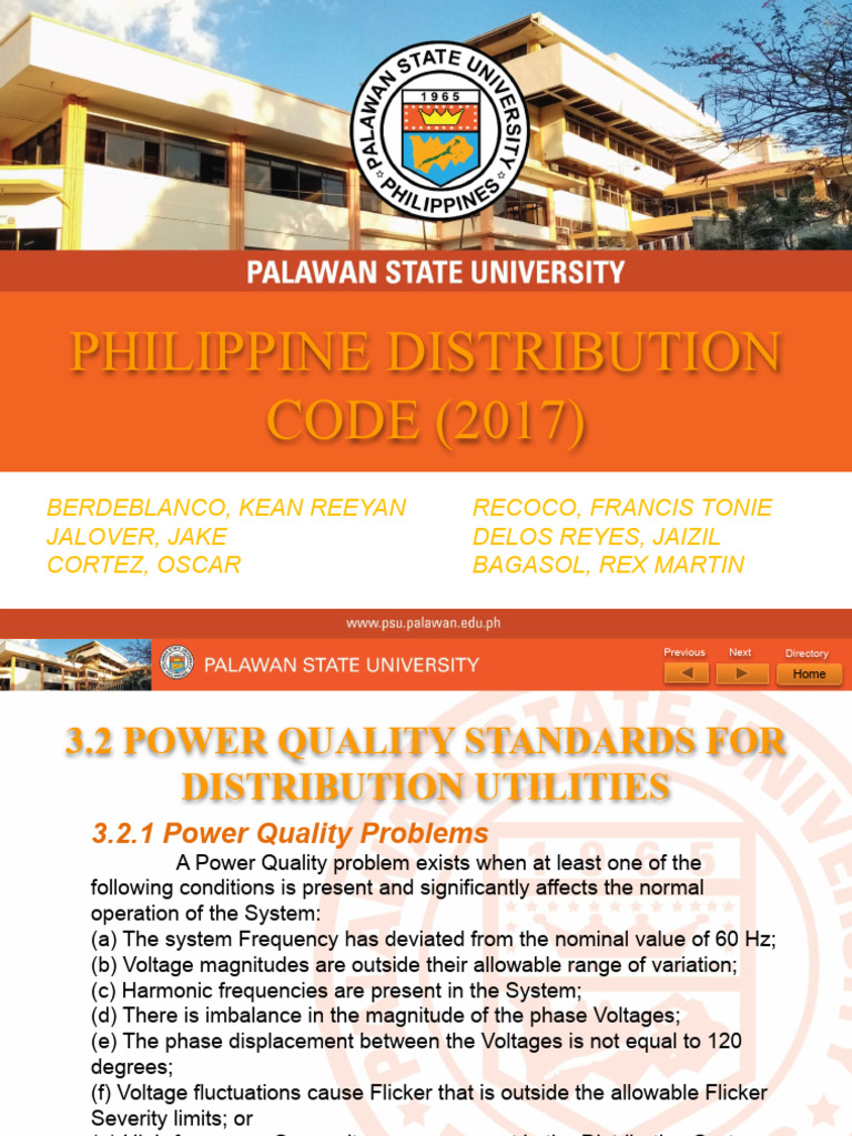 Philippine Distribution Code 2017 | PDF | Transformer | Electric Power ...
