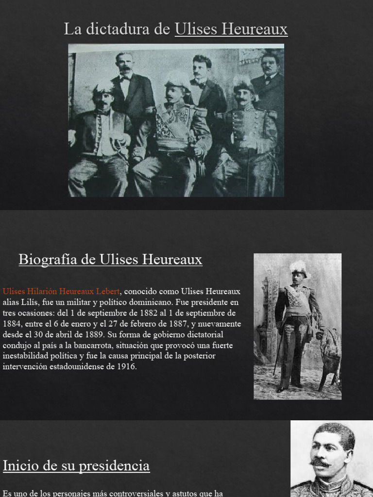 La Dictadura de Ulises Heureaux | PDF | Gobierno