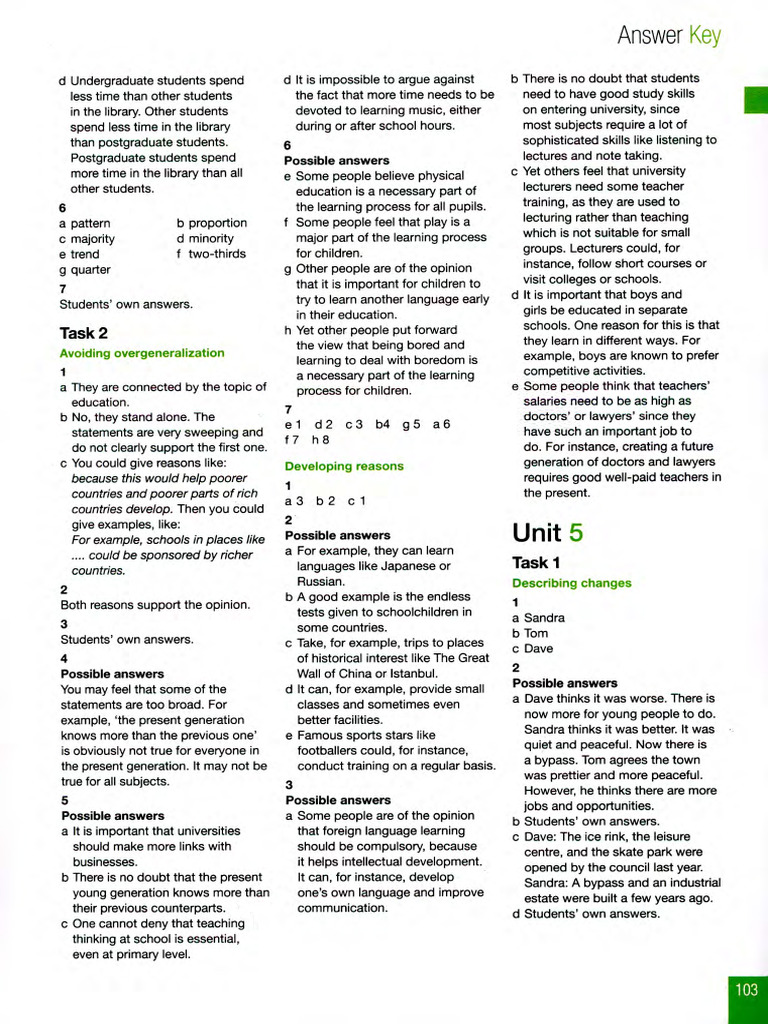 Improve WT 1 - 5 - Maps - Changes - KEY | PDF