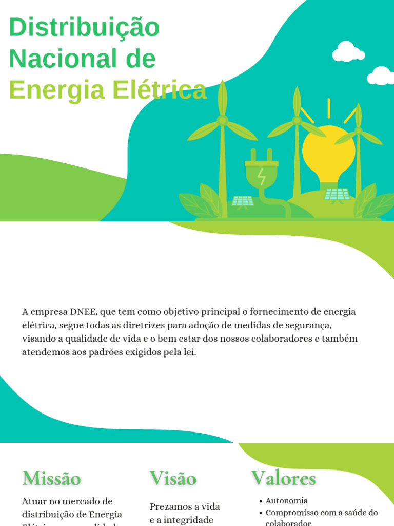 Cópia de Energy Company Meeting by Slidesgo | PDF | Eletricidade