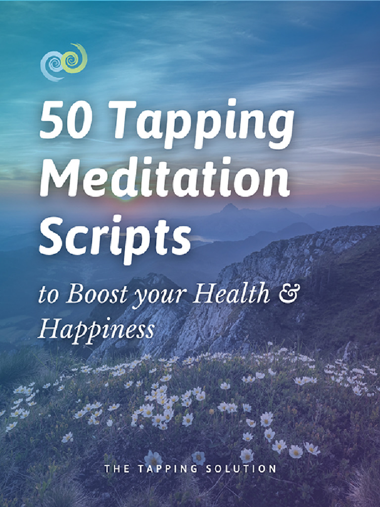 50-Tapping-Meditation-Scripts-Digital-Book | PDF | Grief | Loneliness