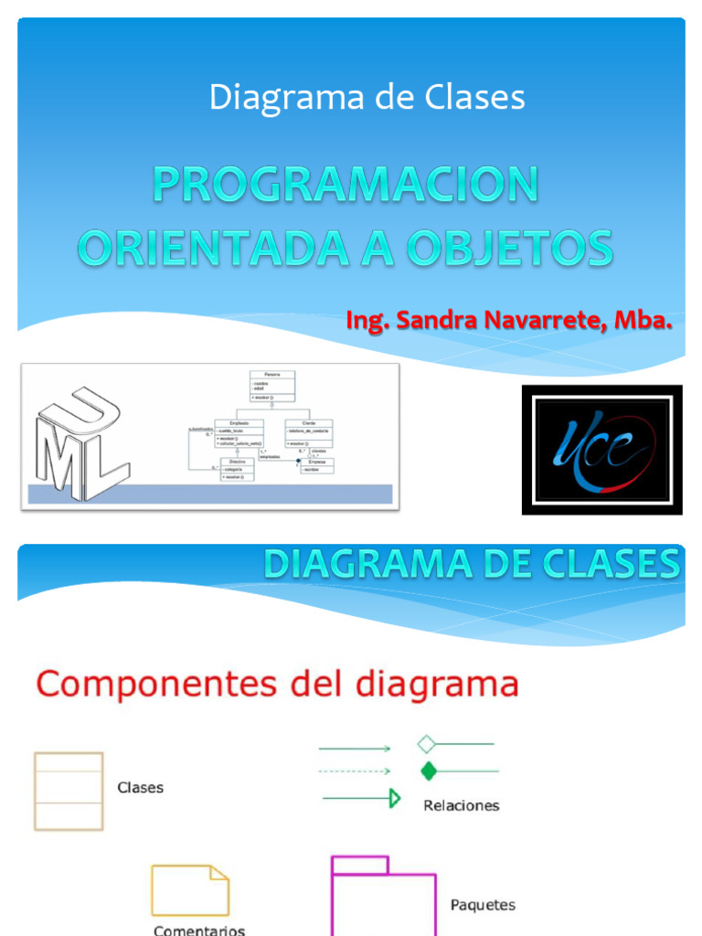 Unidad No 3.4 DiagramaClases | PDF | Programación de computadoras | Ingeniería de software