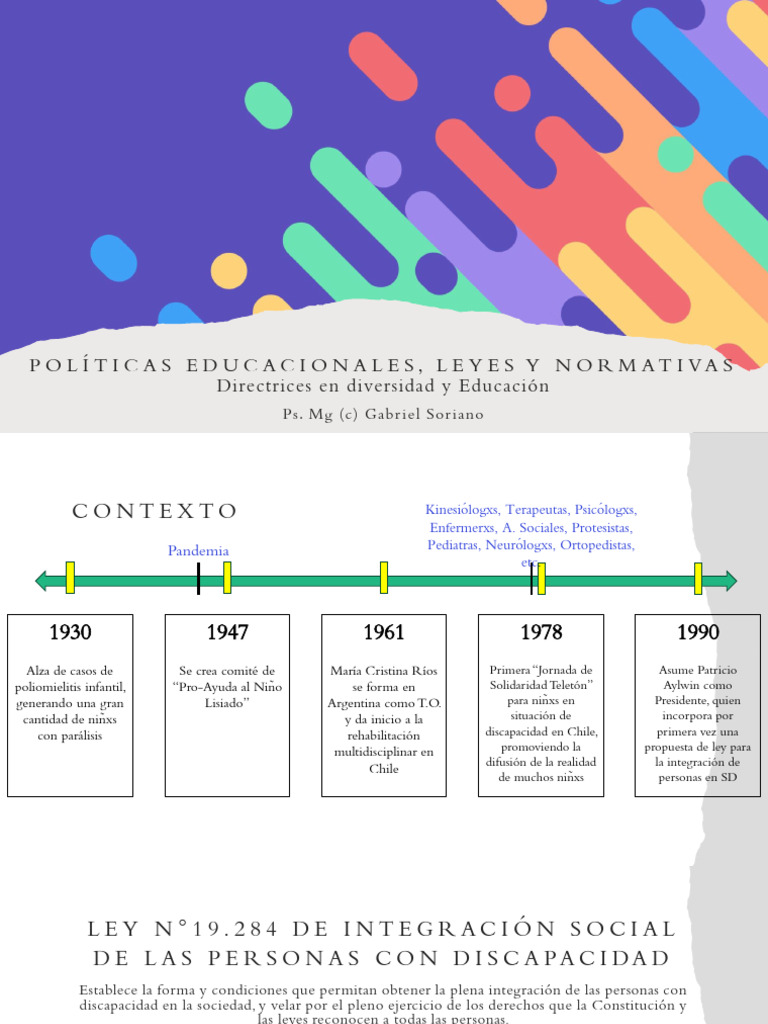Políticas Educacionales, Leyes y Normativas 2024 | PDF | Educación ...