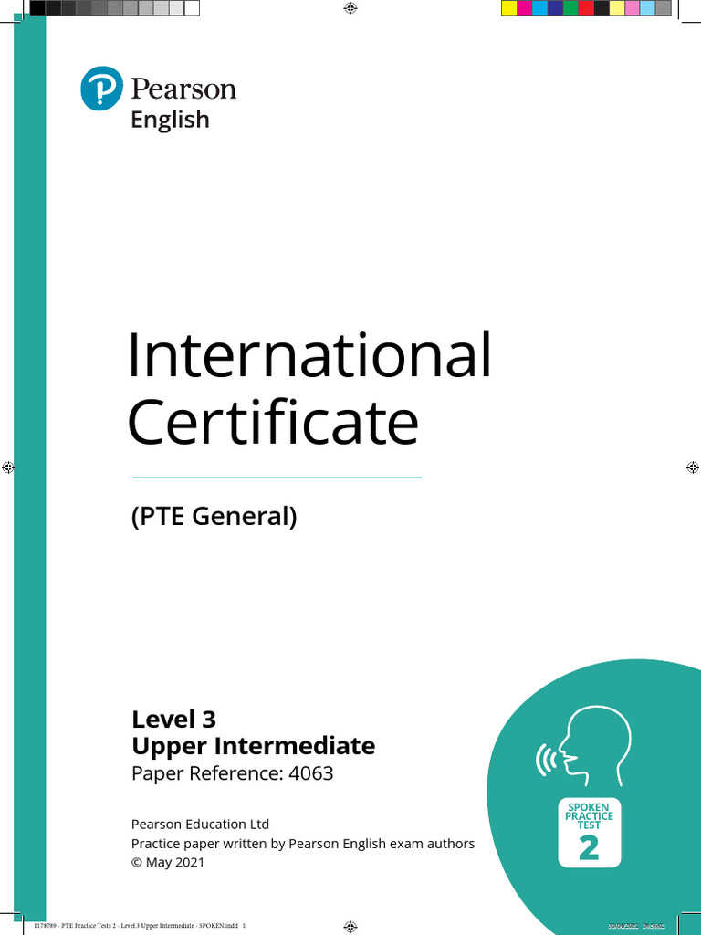 International Certificate Practice Tests 2 - Level 3 Upper Intermediate ...