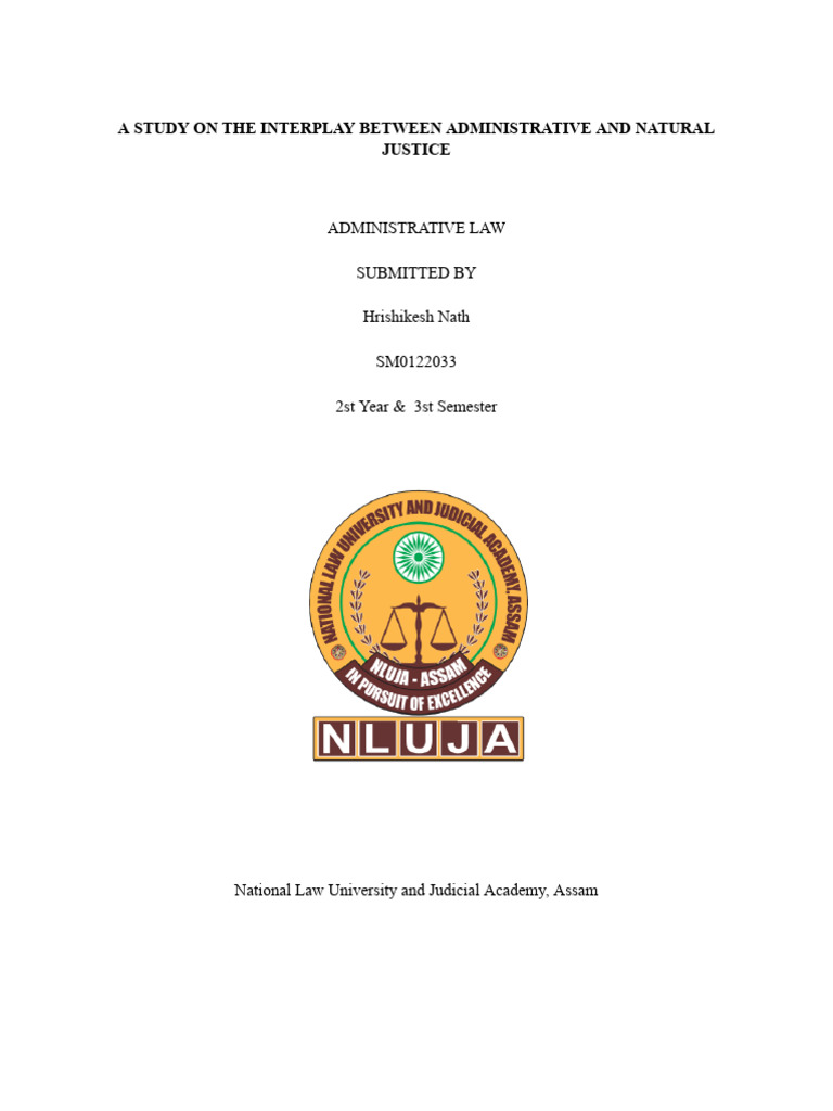 Admin (3 Sem) | PDF | Justice | Crime & Violence