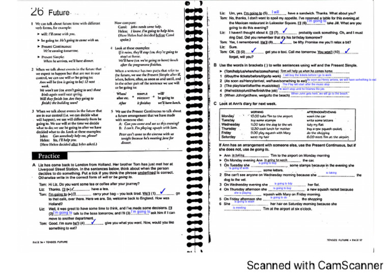 Future Complete For Intermediate | PDF