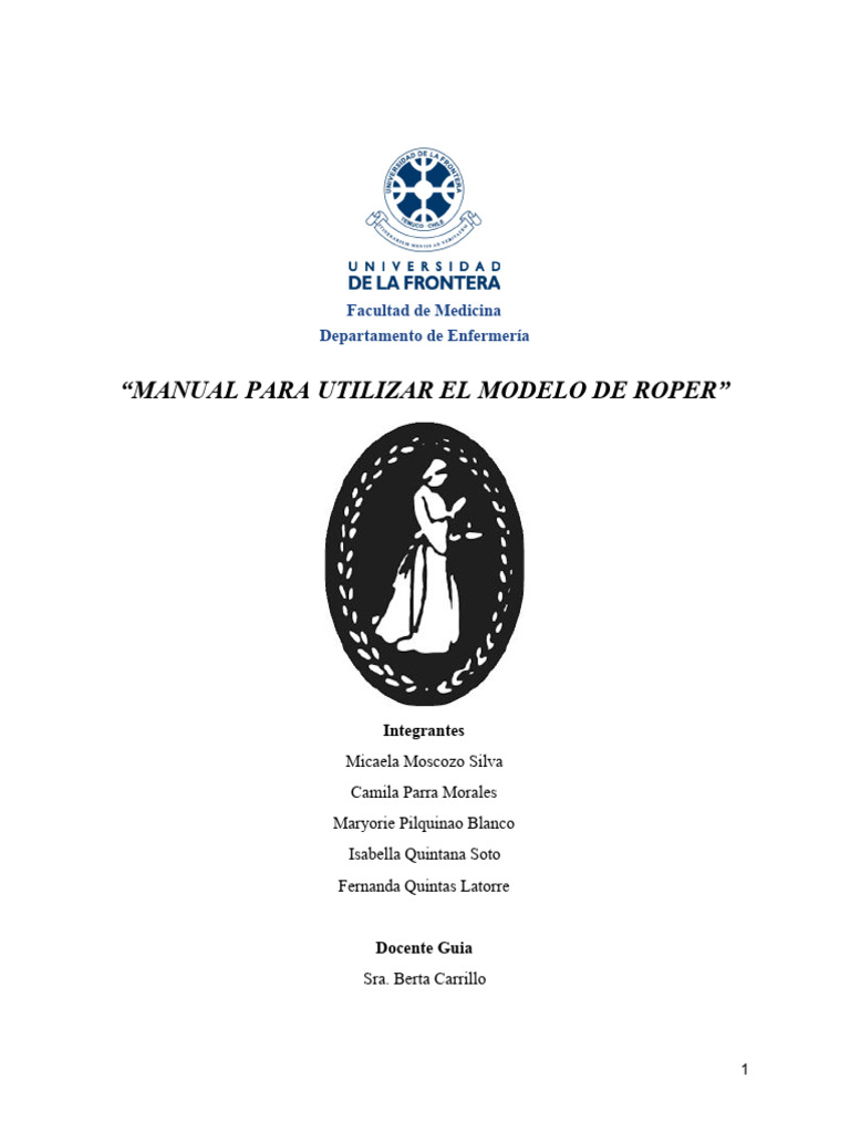 Manual para Utilizar El Modelo de Roper | PDF | Enfermería ...