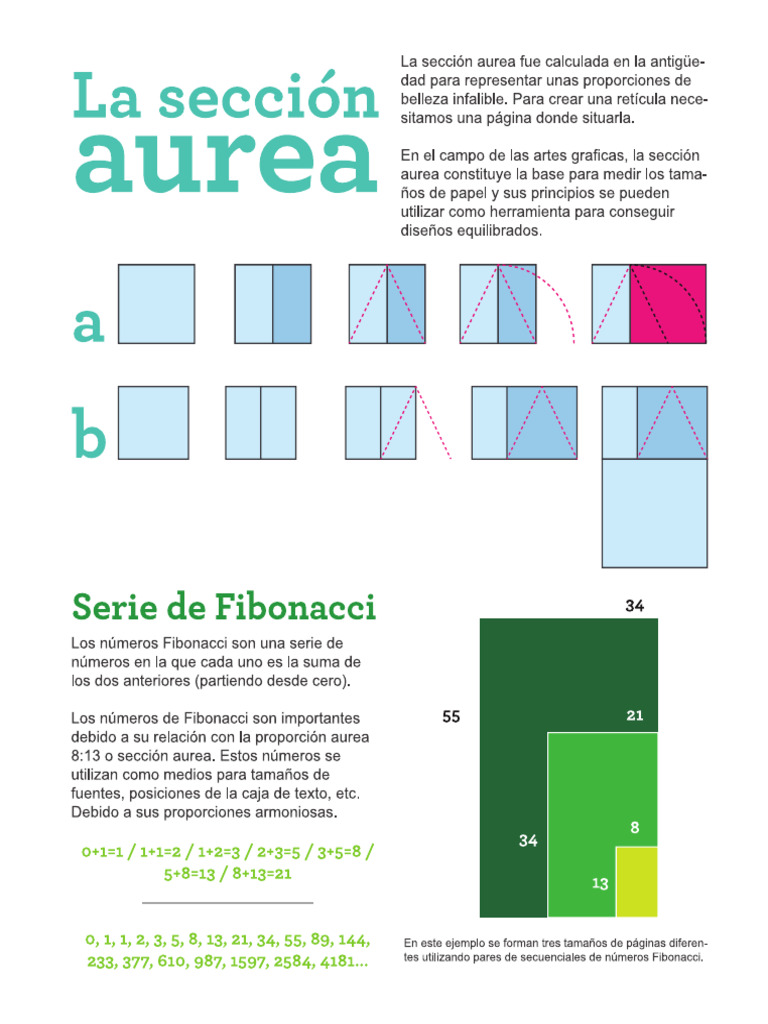 Seccion Aurea y Serie Fibonacci | PDF
