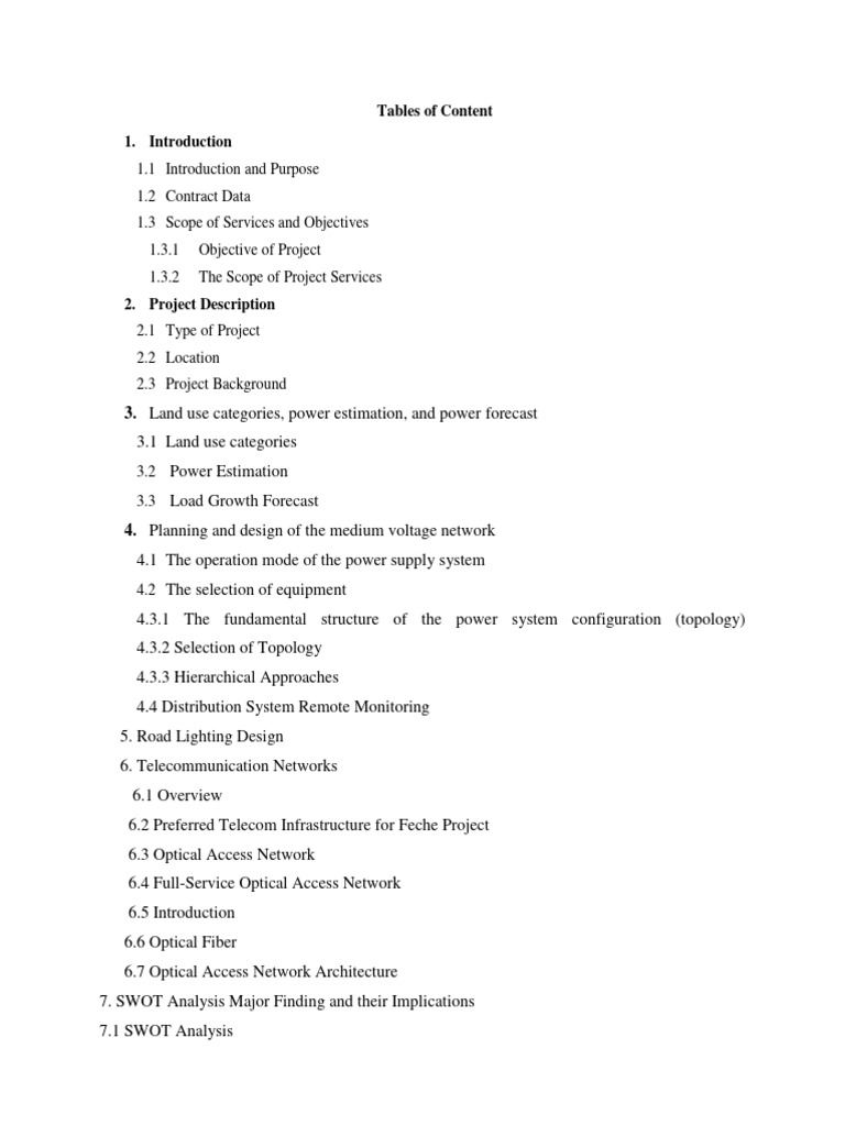 Guraaraa Lataa Proposal Report On Power and Telecommunication | PDF | Mobile Phones | Electrical ...