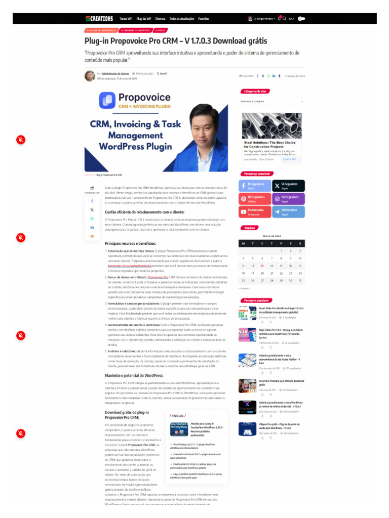 Screations Info Propovoice Pro CRM Plugin | PDF