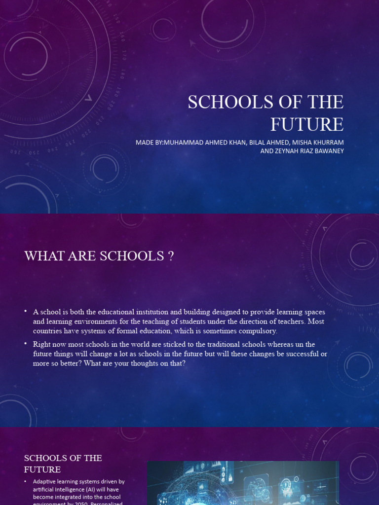 Future Schools: Transforming Education | PDF | Learning | Project Based ...