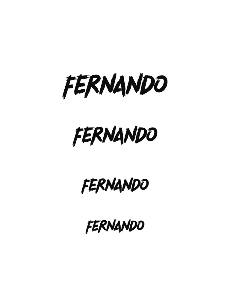 Fernando | PDF