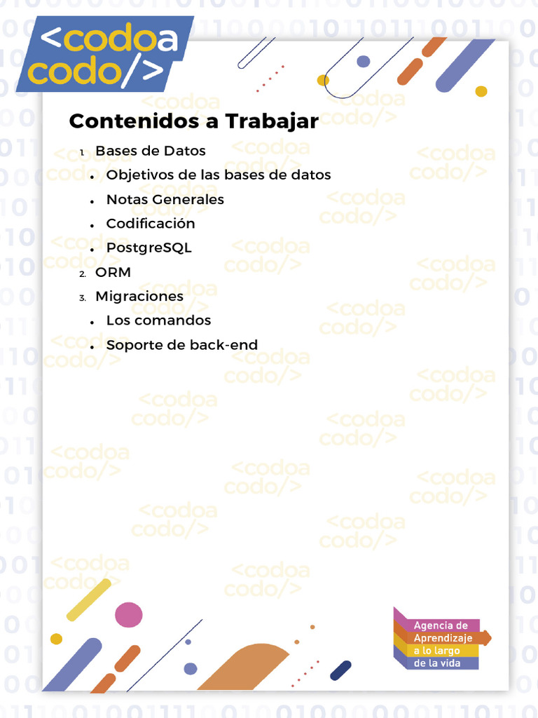 Guía de Bases de Datos y ORM en Django | PDF | SQL | Bases de datos