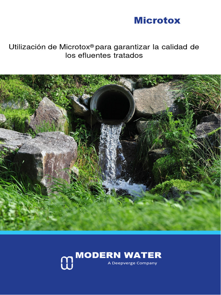 TRA - ESP MW Microtox Treated Effluents Brochure WEB 2 Es | PDF | Software