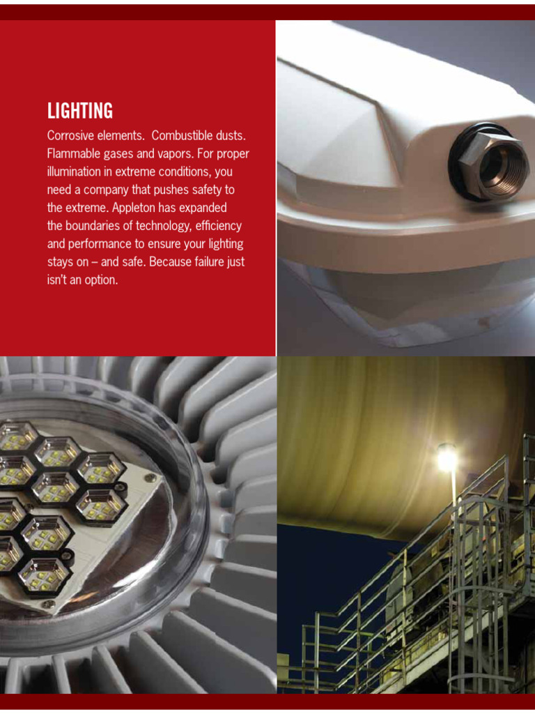 Appleton灯具 | PDF | Lighting | Building Engineering
