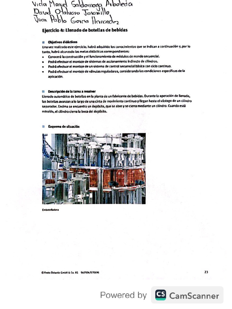 Ejercicio 4 Botellas | PDF