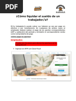 Paso A Paso Generar Vep para Pagar Deuda de ART | PDF | Finanzas y dinero