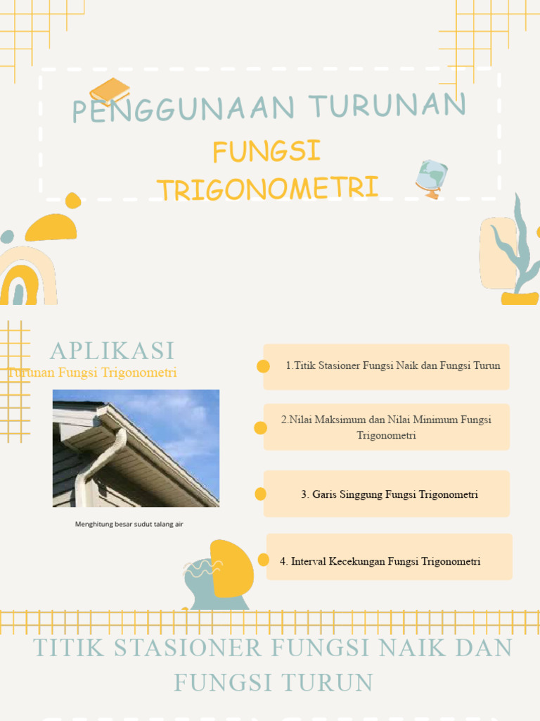Aplikasi Turunan Fungsi Trigonometri | PDF | Komputer