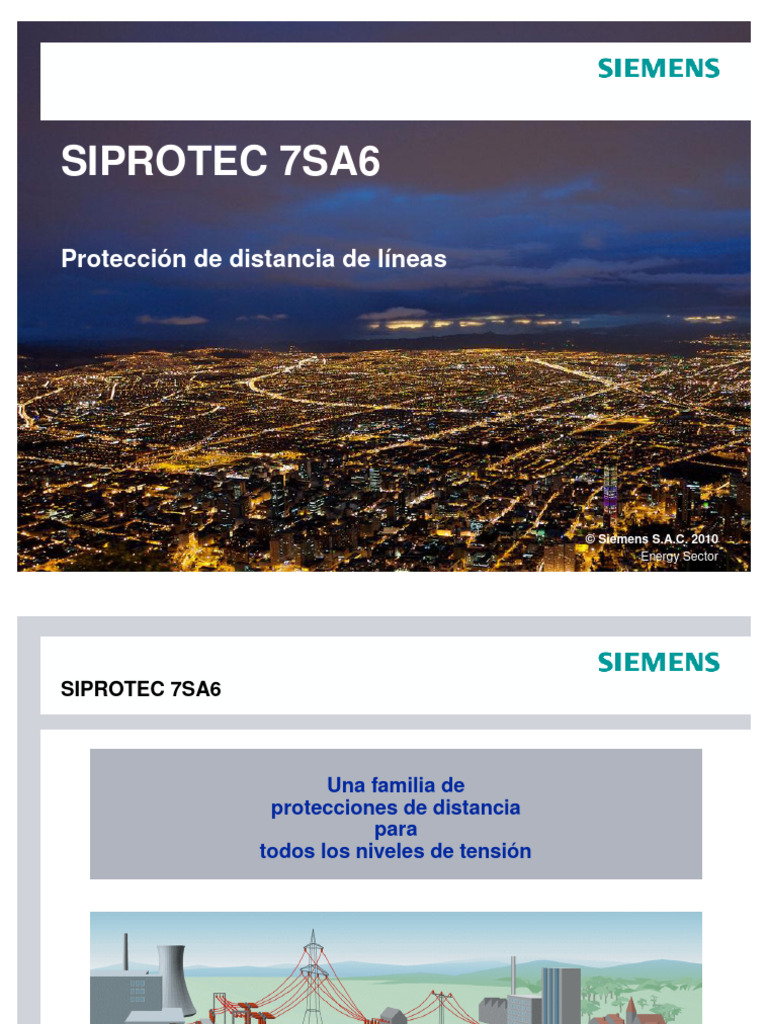 7) Siprotec 7sa6 | PDF | Bienes manufacturados | Electromagnetismo