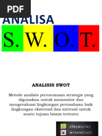 18 - Contoh Grafik Analisis SWOT | PDF