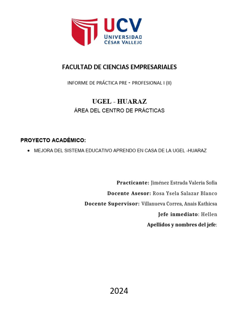 Informe Avance Practica 1 | PDF | Business