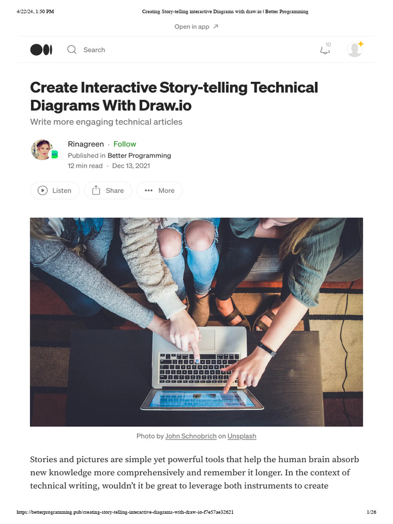 Interactive Diagrams with Draw.io | PDF | Databases | Database Index