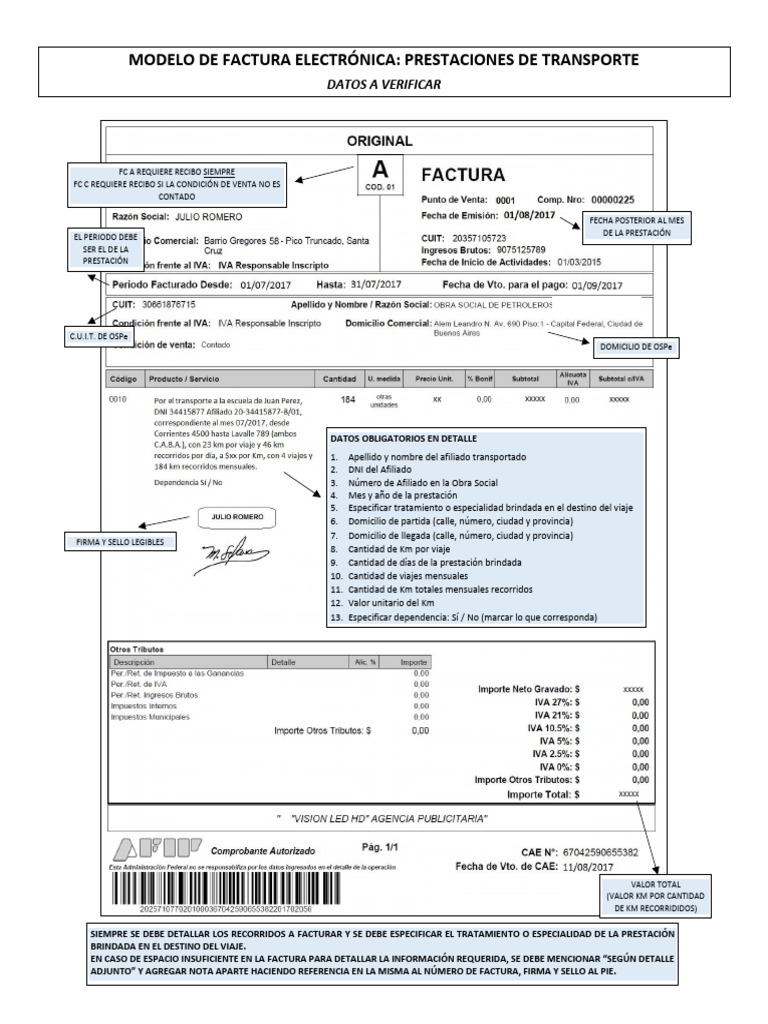Modelo Factura | PDF