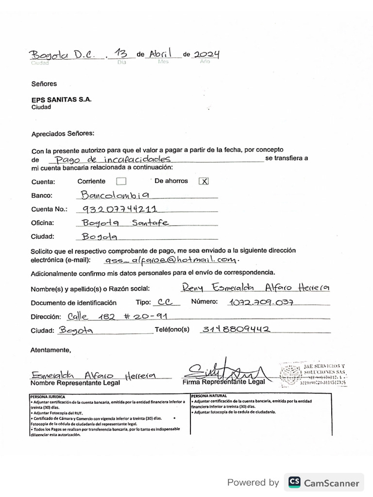 Formato de abono sanitas (1) | PDF