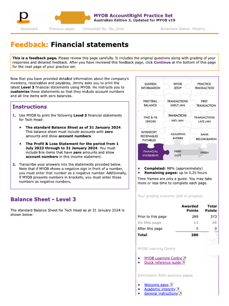 FE Financial Statements | PDF