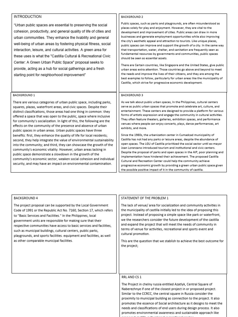 Script | Download Free PDF | Parks | Quality Of Life