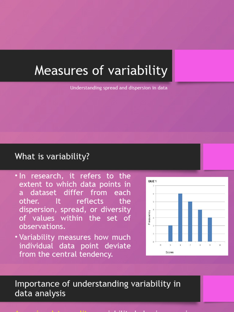 Measures of Variability | PDF