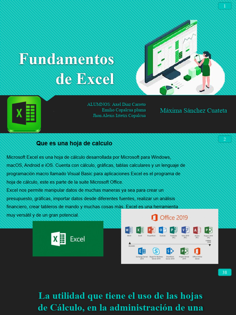 Resumido | PDF | Microsoft Excel | Hoja de cálculo