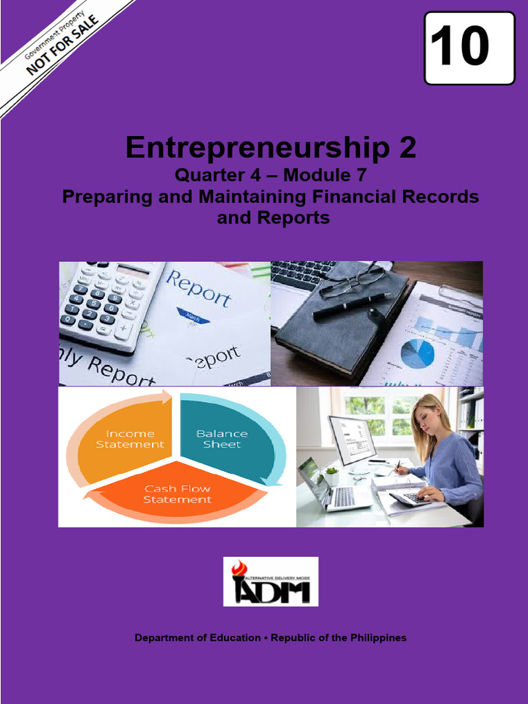 Tle 10 Entrepreneurship 2 Quarter 4 Module 7 Bejo 1 | PDF | Equity ...