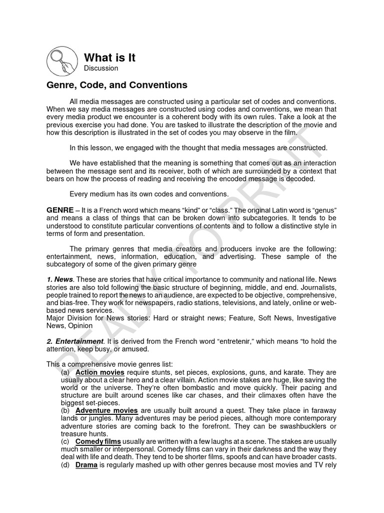 MIL - Lesson 7 - Media and Information Languages | PDF