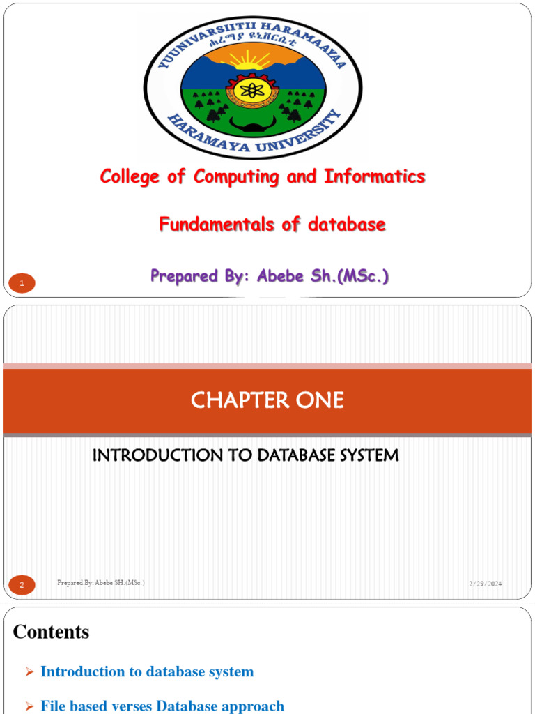 Fundamentals of DBTSDF | PDF | Databases | Conceptual Model