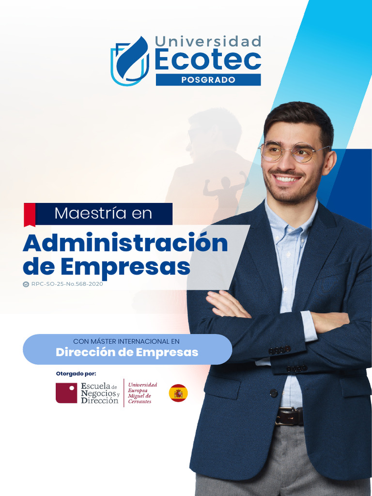 ADMINISTRACION DE EMPRESAS POSGRADO Presencial 2023 4 | Descargar gratis PDF | Máster en ...