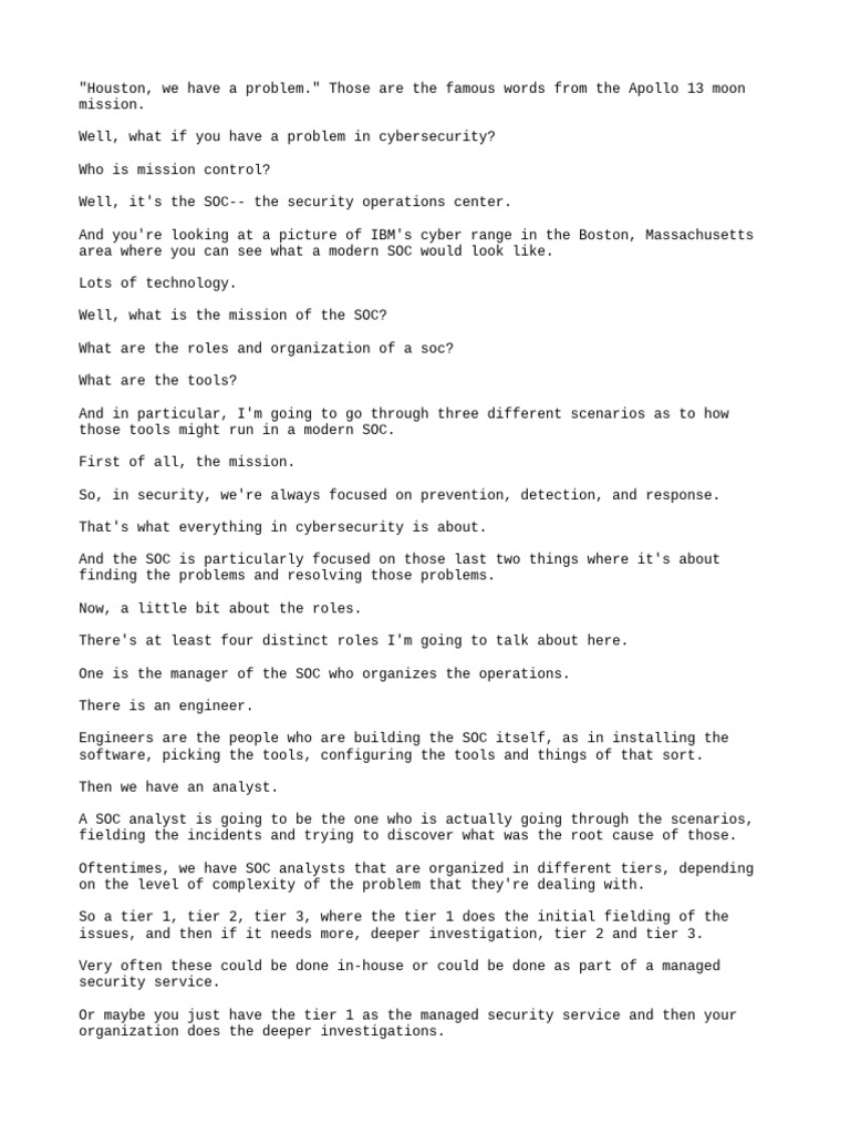 [English] Security Operations Center (SOC) Explained [DownSub.com ...
