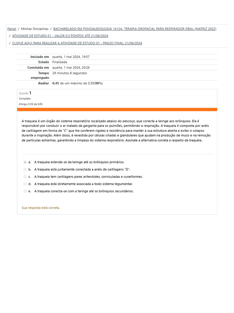 Jaleco Item Epi Aula. | PDF | Sistema respiratório | Pulmão