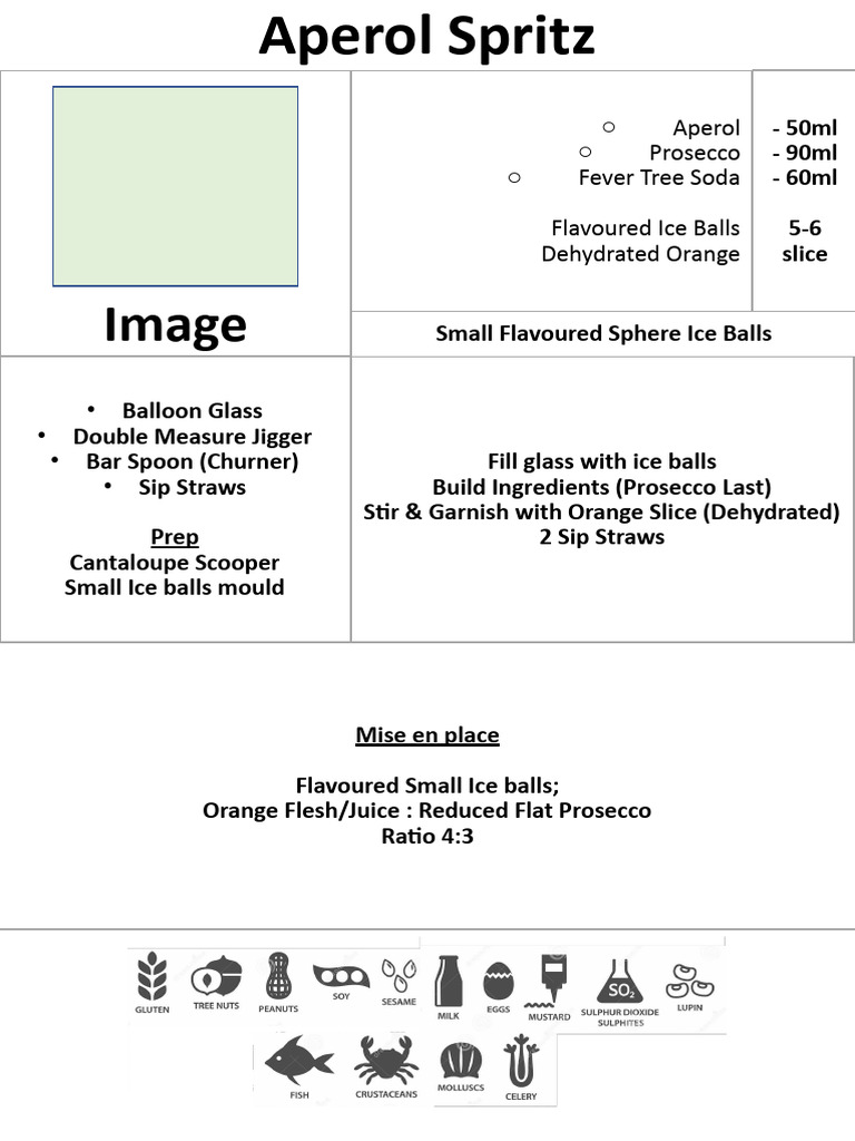 The Cobbles Menu SOP Final | PDF | Martini (Cocktail) | Drink
