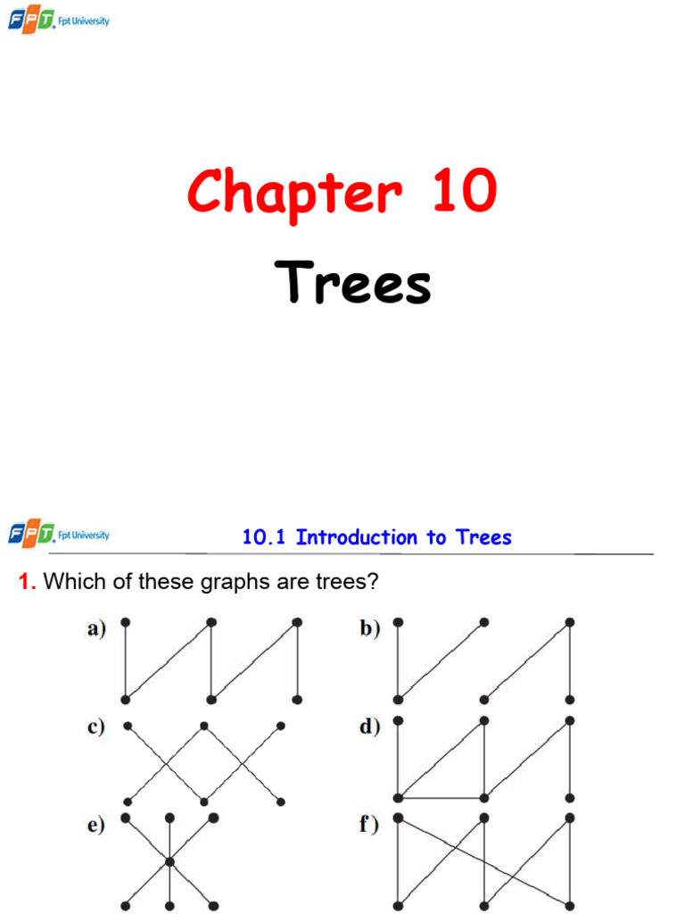 10 Trees (EX) | PDF | Vertex (Graph Theory) | Mathematical Relations