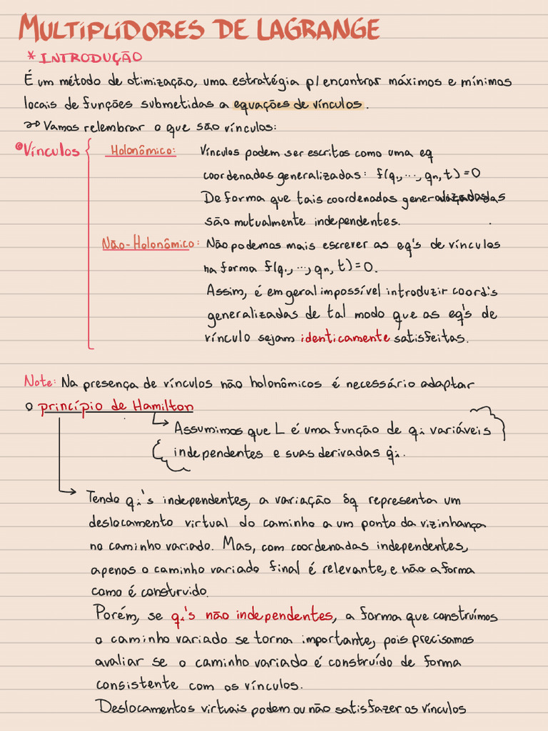 Multiplicadores de Lagrange | PDF