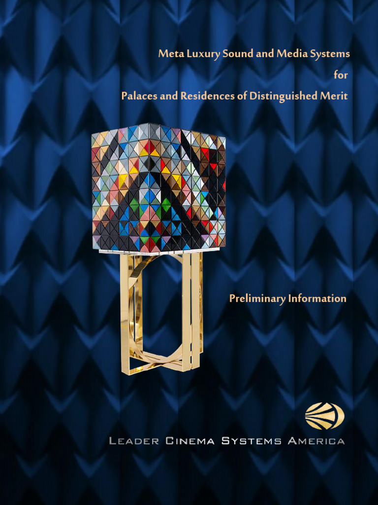 Meta Luxury Media & Entertainment Systems - Compressed | PDF ...