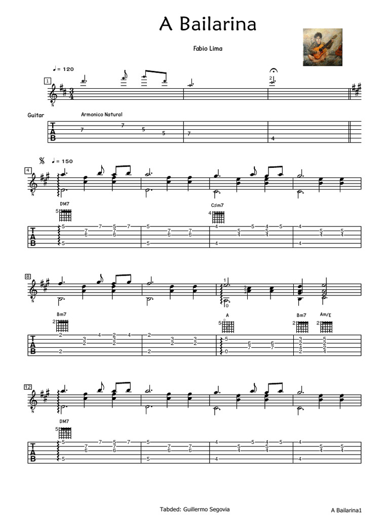 Fabio Lima - A Bailarina | PDF