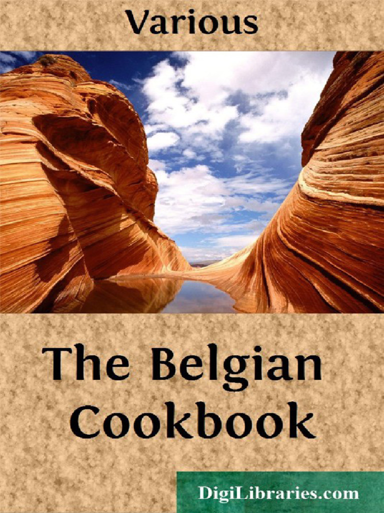 The Belgian Cookbook | PDF | Soup | Sausage