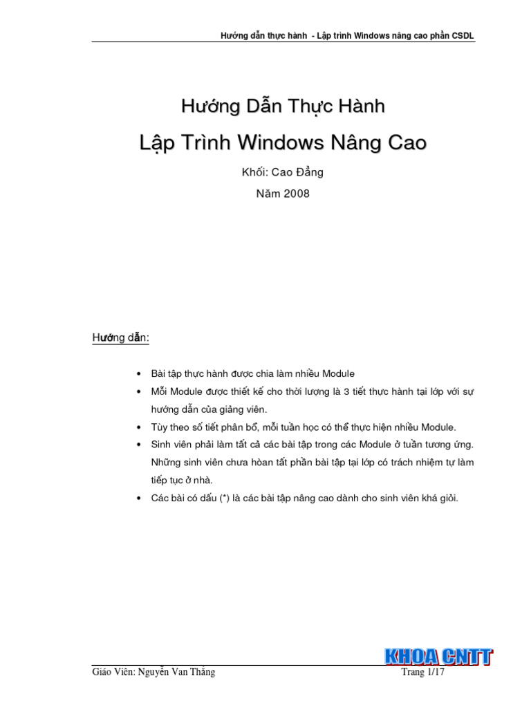 Bai Tap Ket Noi CSDL SQL-C# | PDF