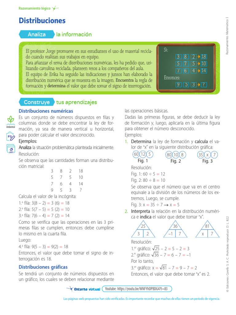 Ejercicios Resueltos de Distribuciones Numéricas | PDF