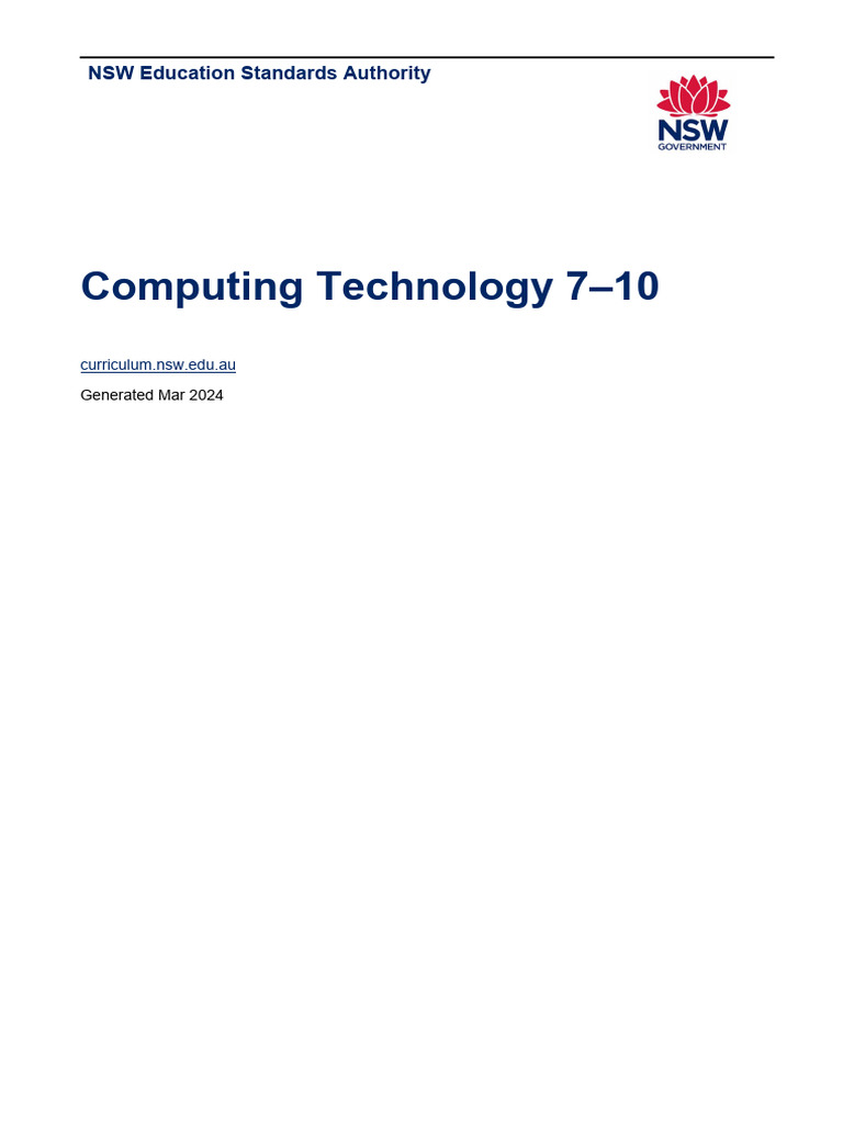 NESA - Computing - Technology - 7 - 10 - 2022 (S4) | Download Free PDF ...